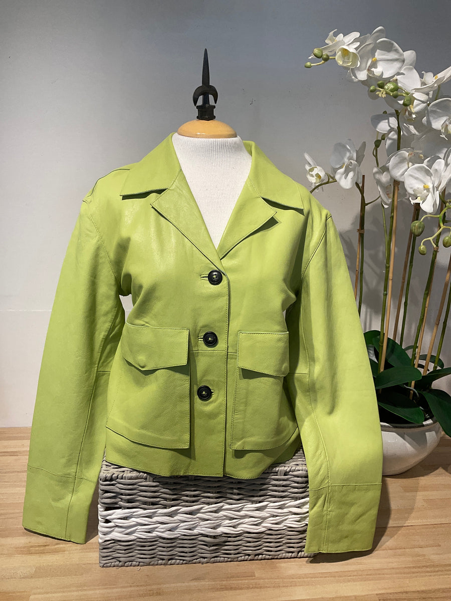 Freaky Nation Limoncello Leather Jacket – Chauette